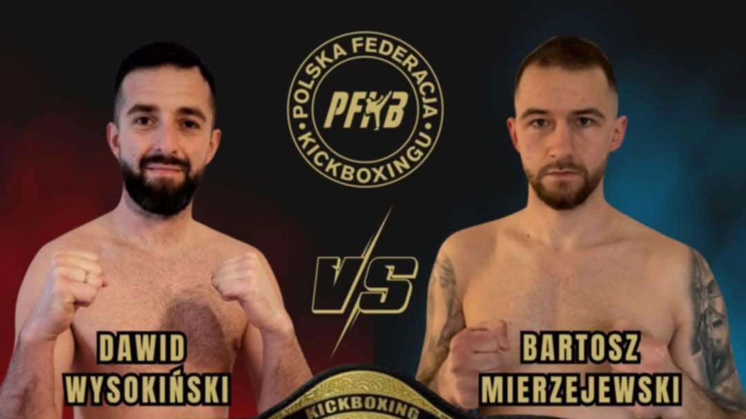 Bartosz Mierzejewski powalczy o pas mistrzowski PFKB