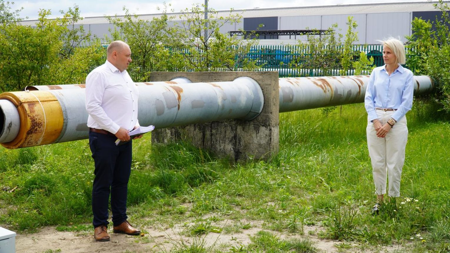 Budowa sieci cieplnej magistralnej