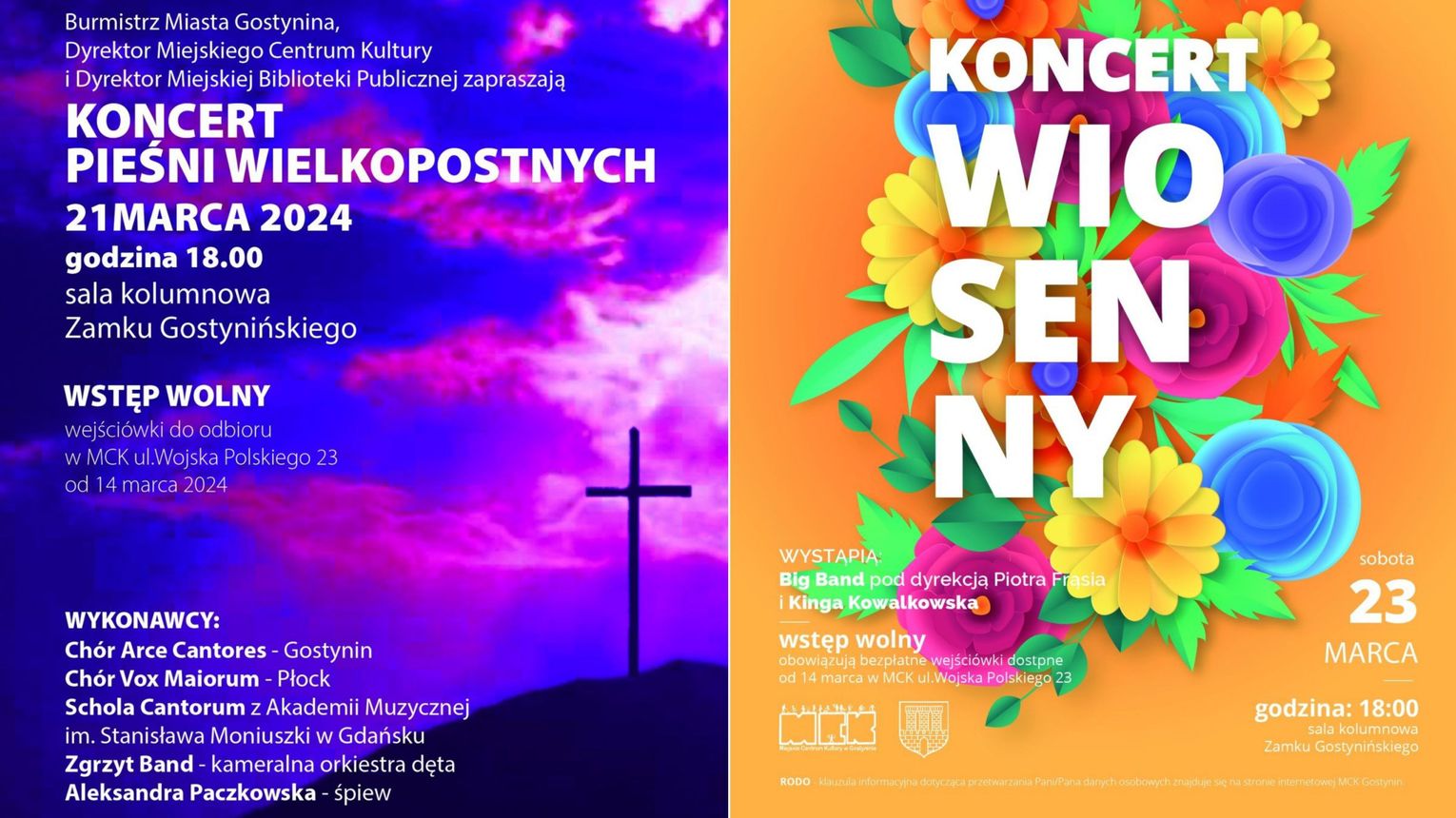 Dwa wyjątkowe koncerty w marcu!