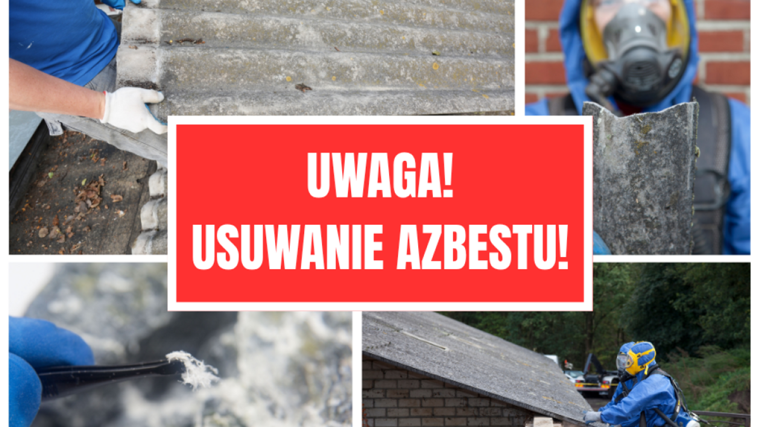 Masz materiały zawierające azbest?