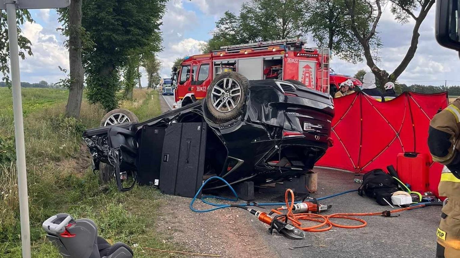 Wypadek śmiertelny na DK 60 Wypadek śmiertelny na DK 60