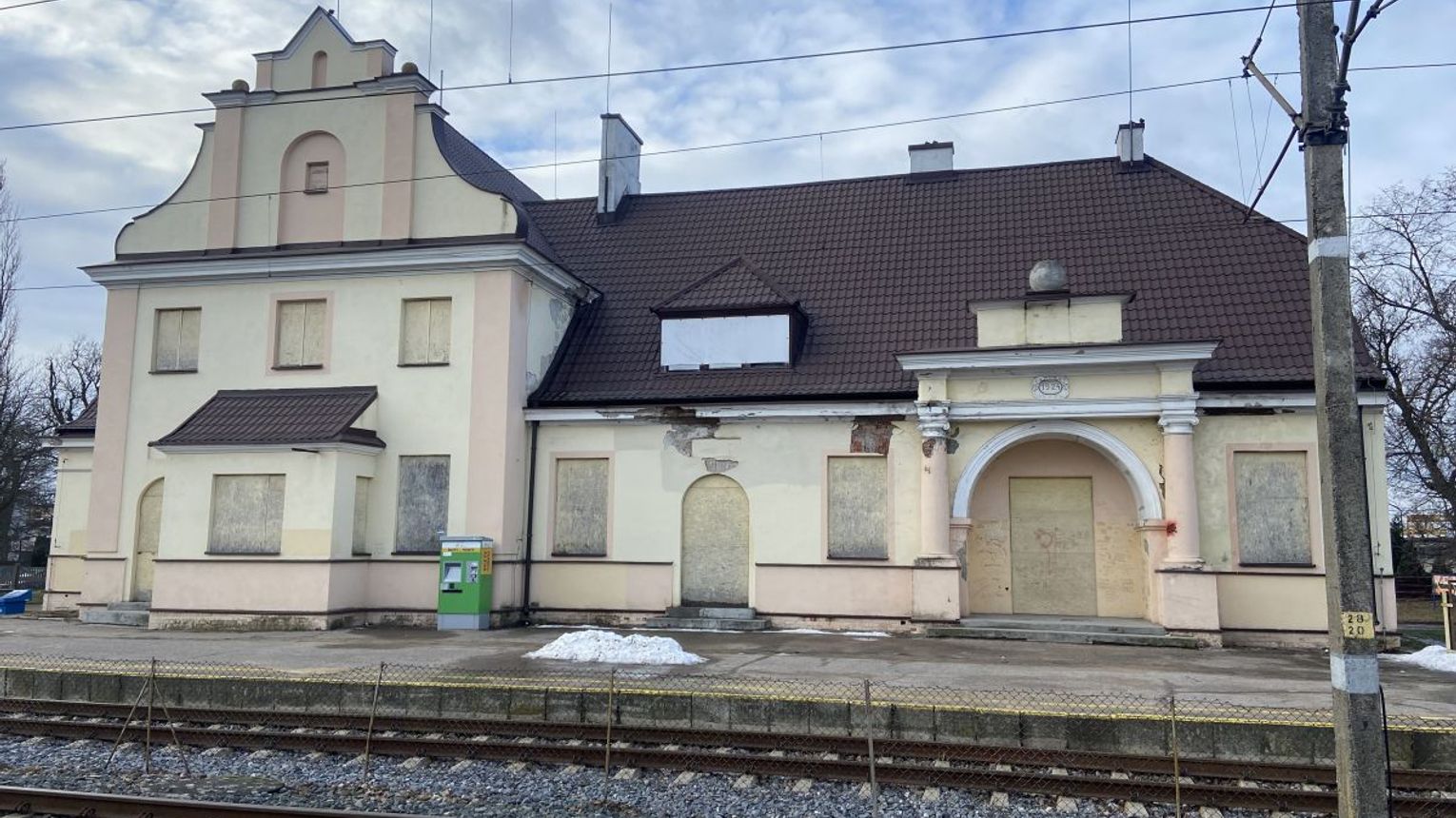 Dworzec kolejowy w Gostyninie